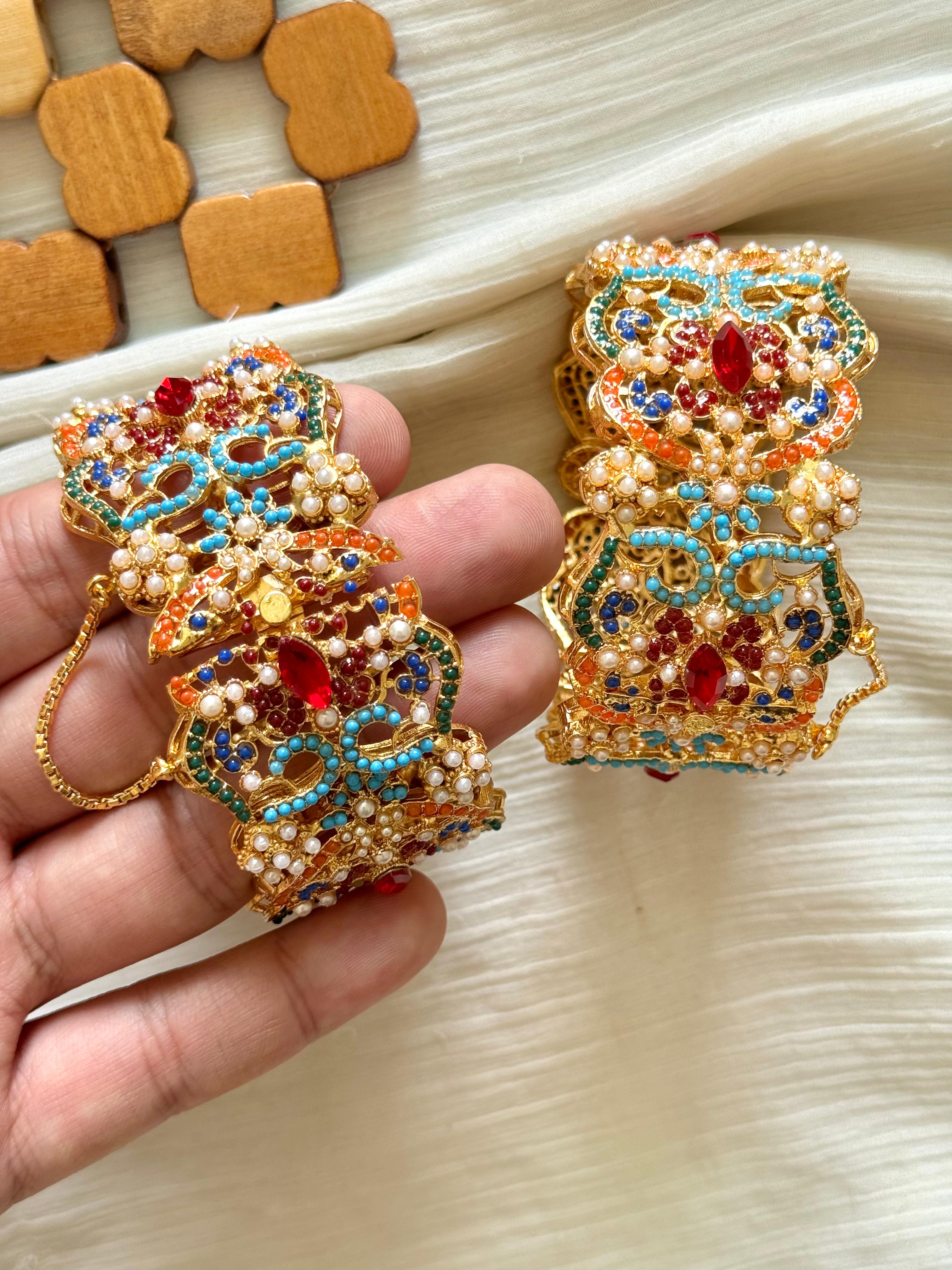 Nauratan Openable Standard Bangles – Zivah Jewelery